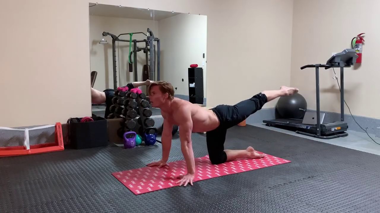 At home core workout - YouTube