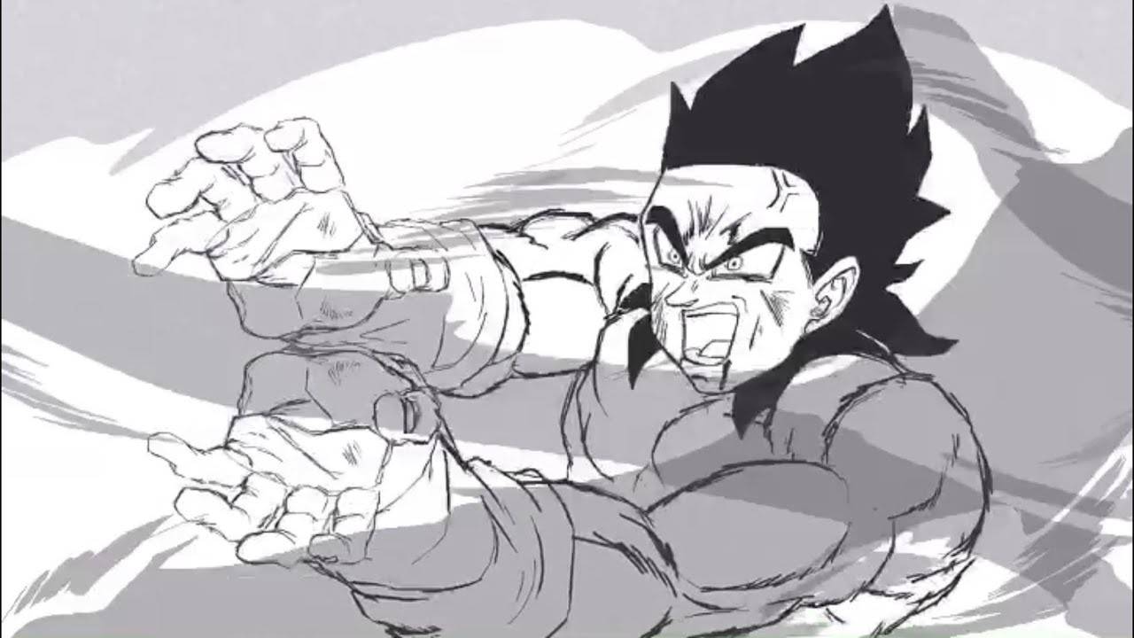 Zabieru Vs Saiku manga animation - YouTube
