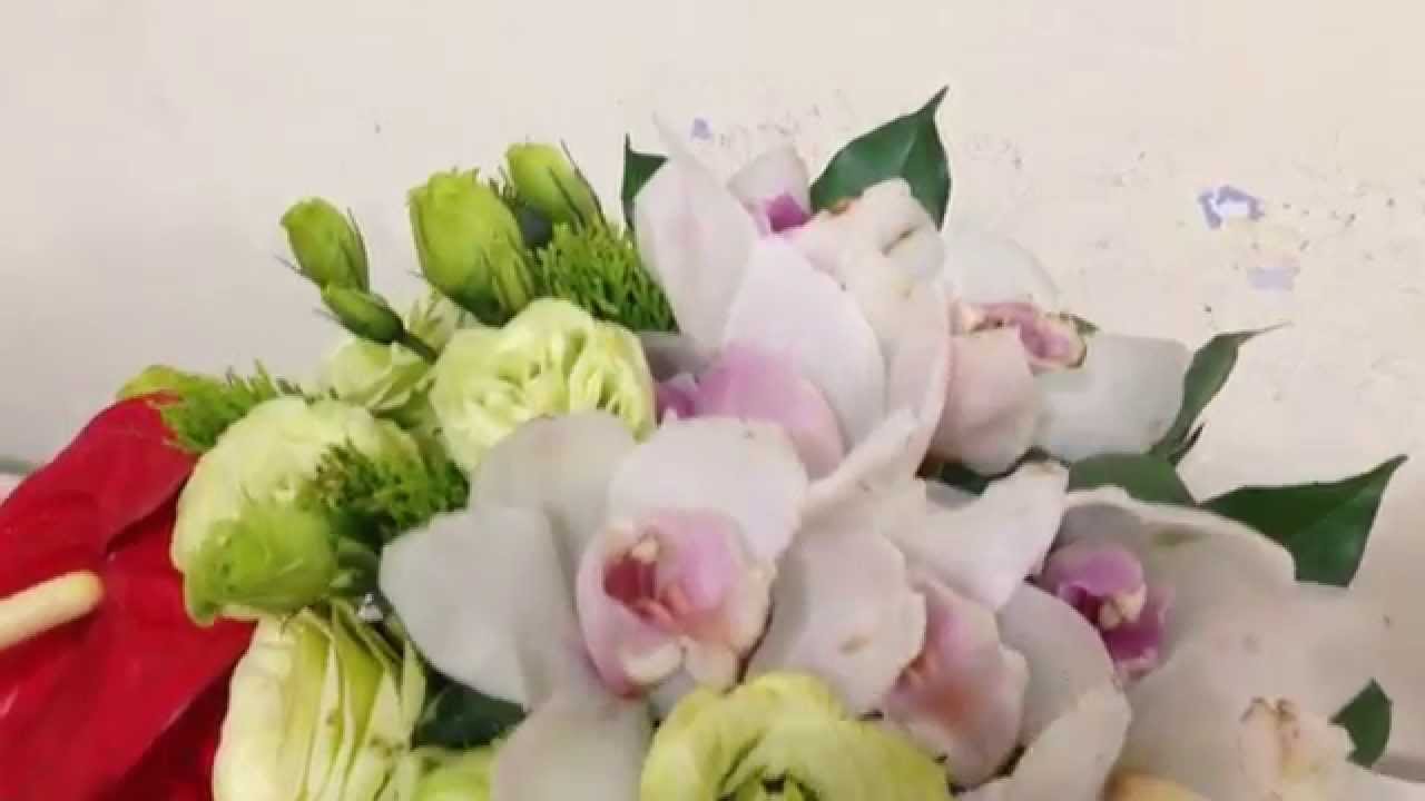 Cắm hoa cưới, cắm hoa đển bàn đám cưới - Dienhoa24gio.com - YouTube