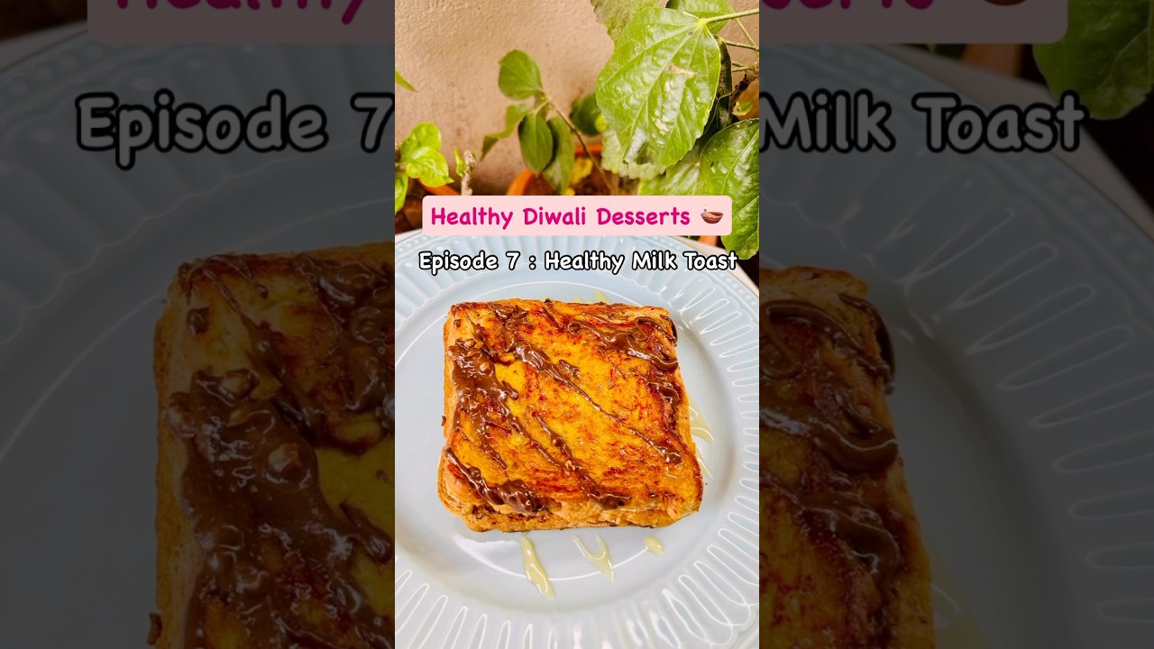 Kesar Milk Toast | Healthy Diwali Desserts 🪔 ️ - YouTube