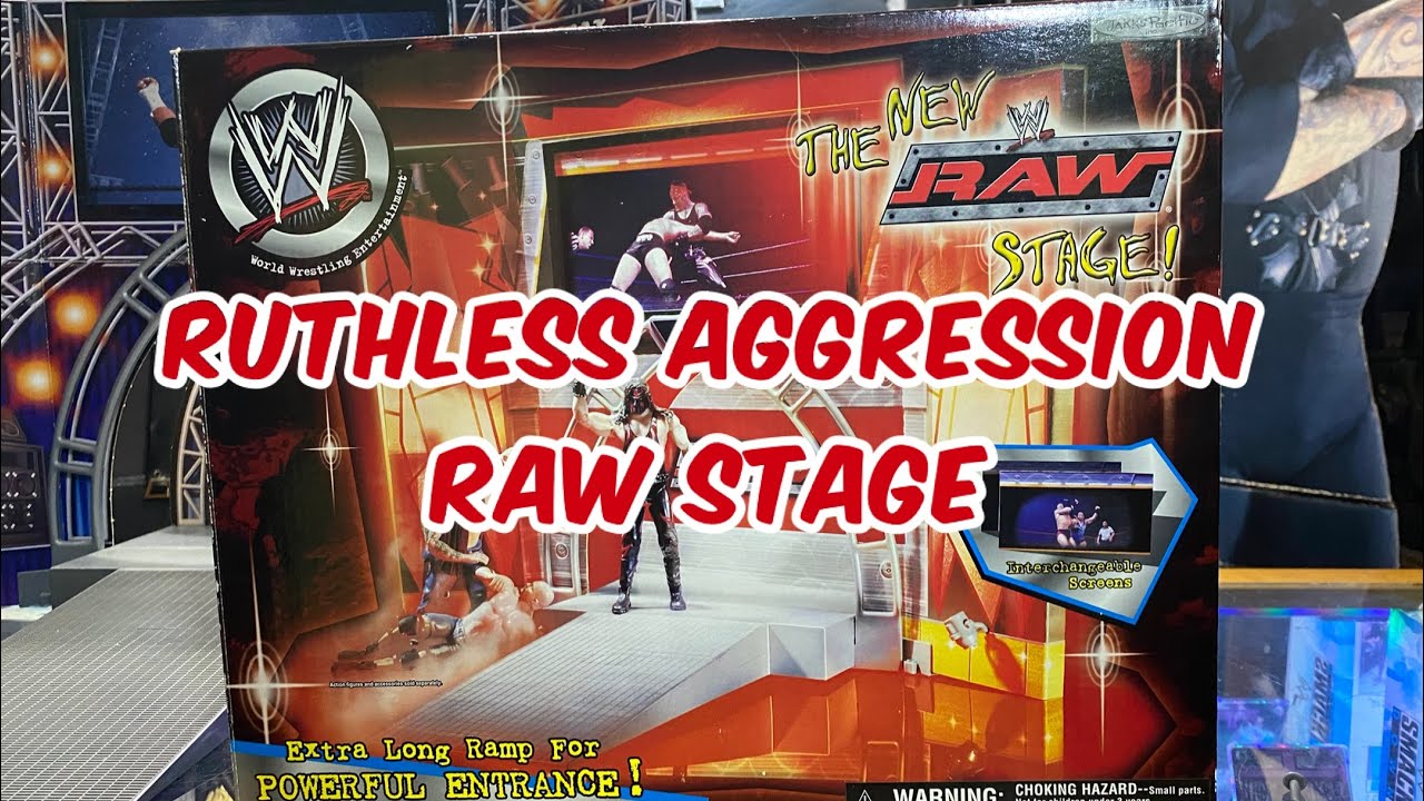 Jakks Pacific RAW Ruthless Aggression Entrance Stage - YouTube