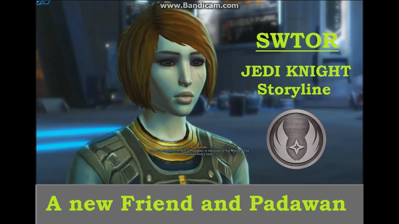 SWTOR Female Jedi Knight: #03 Storyline - Cutscenes (Coruscant) - YouTube