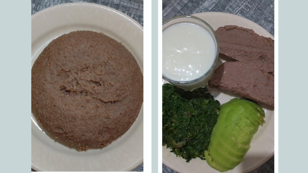 Brown Ugali recipe😋 - YouTube
