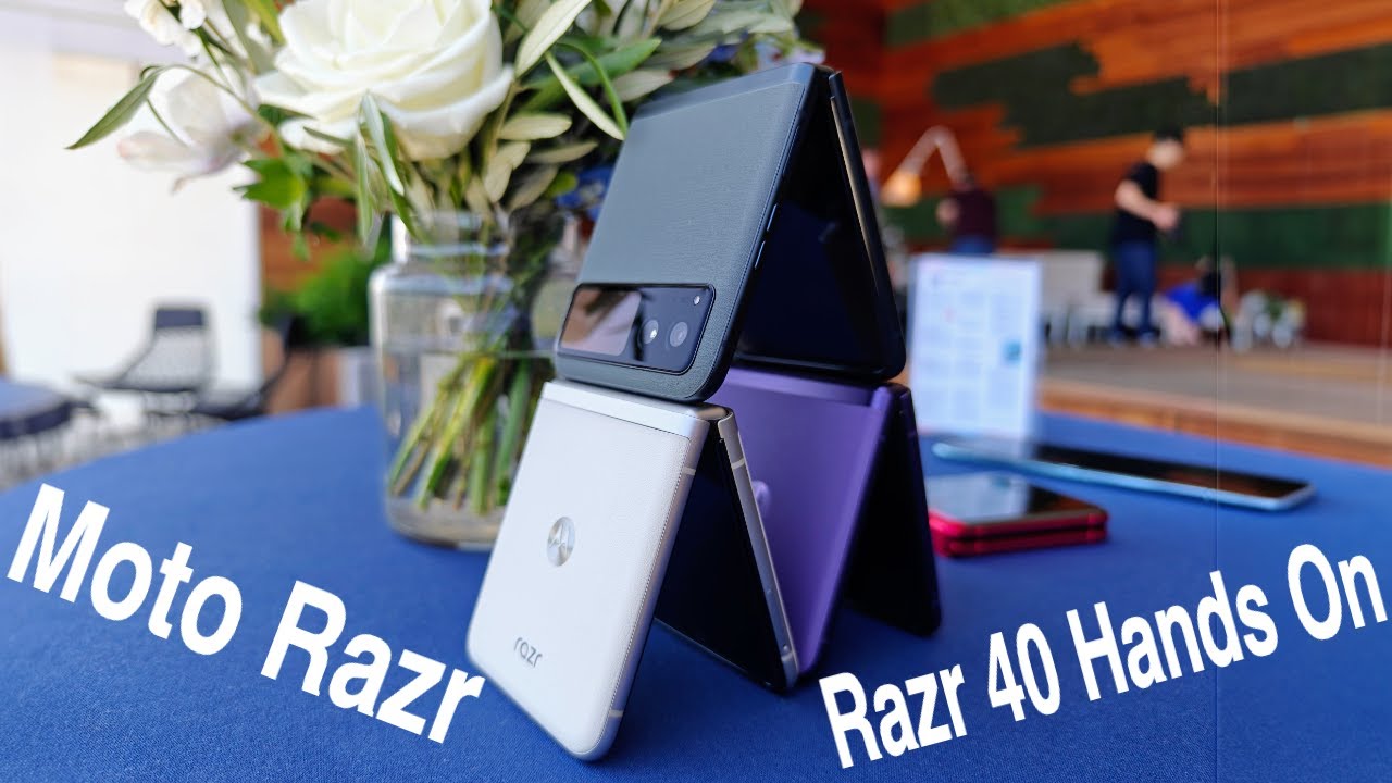 Unveiling the NEW Moto Razr & Motorola Razr 40: What's Inside? - YouTube