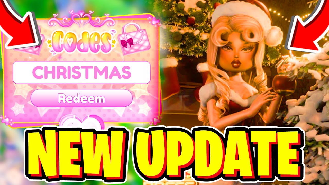 DRESS TO IMPRESS CHRISTMAS UPDATE! (New Codes, Winter Quest, Advent ...