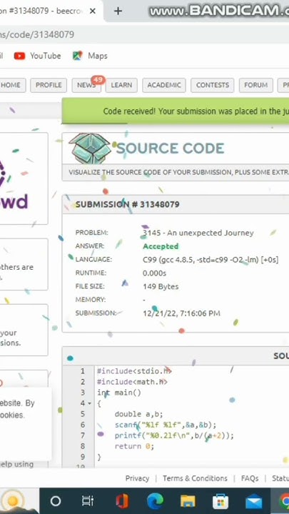 #beecrowd #cp #happycoding #code #programming #uri #uri_online_judge #codeforces # ...