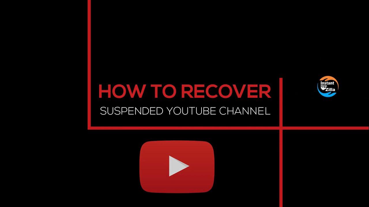 How to recover suspended YouTube Channel? - YouTube
