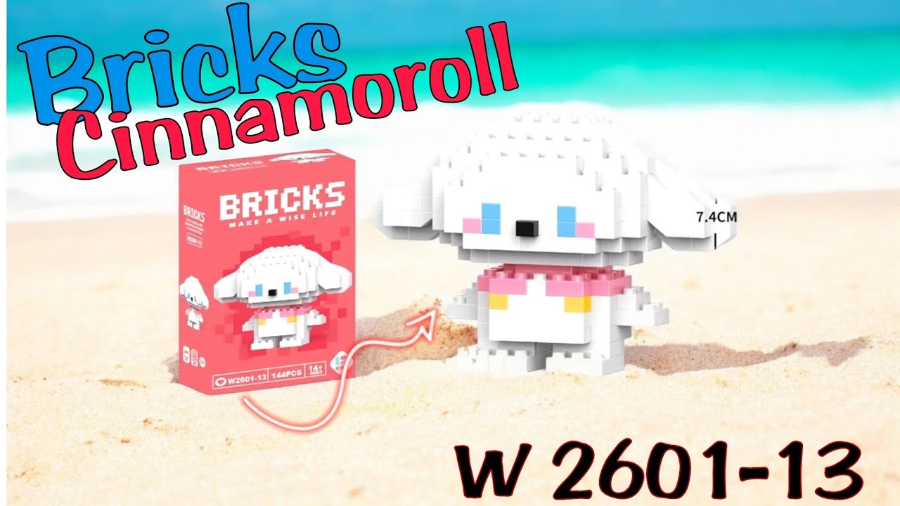 TUTORIAL MERAKIT LEGO BRICKS [ CINNAMOROLL ] "SANRIO" W2601-13 - YouTube