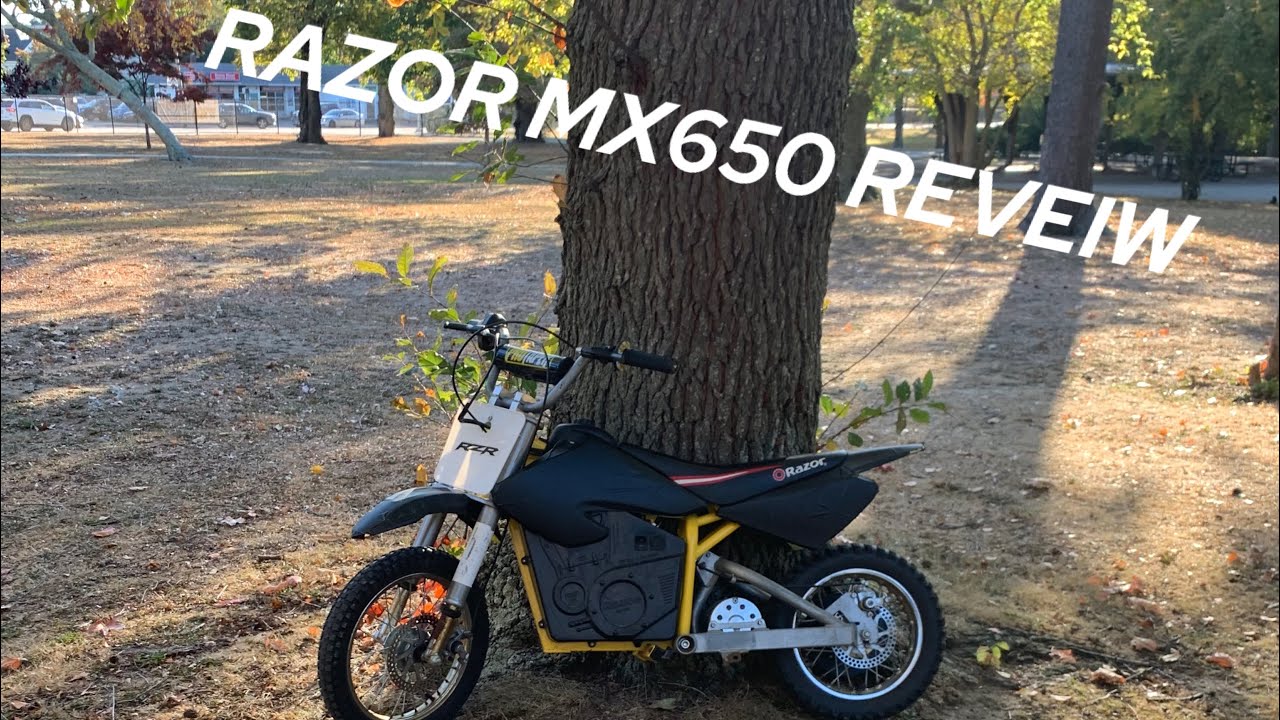 FULL REVIEW ON THE RAZOR MX650 - YouTube