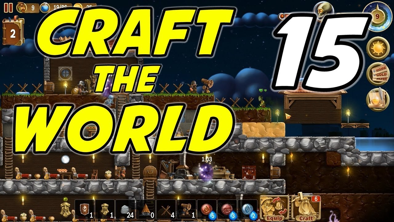 Craft the World | E15 | Wooden Towers! - YouTube