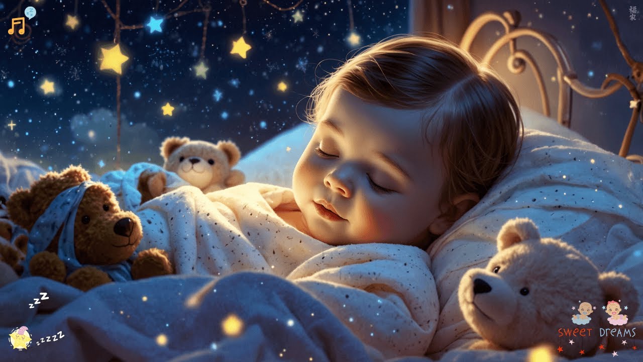 Baby Sleep Lullabies ♪ Peaceful Music to Help Babies Sleep 🌙 Support ...