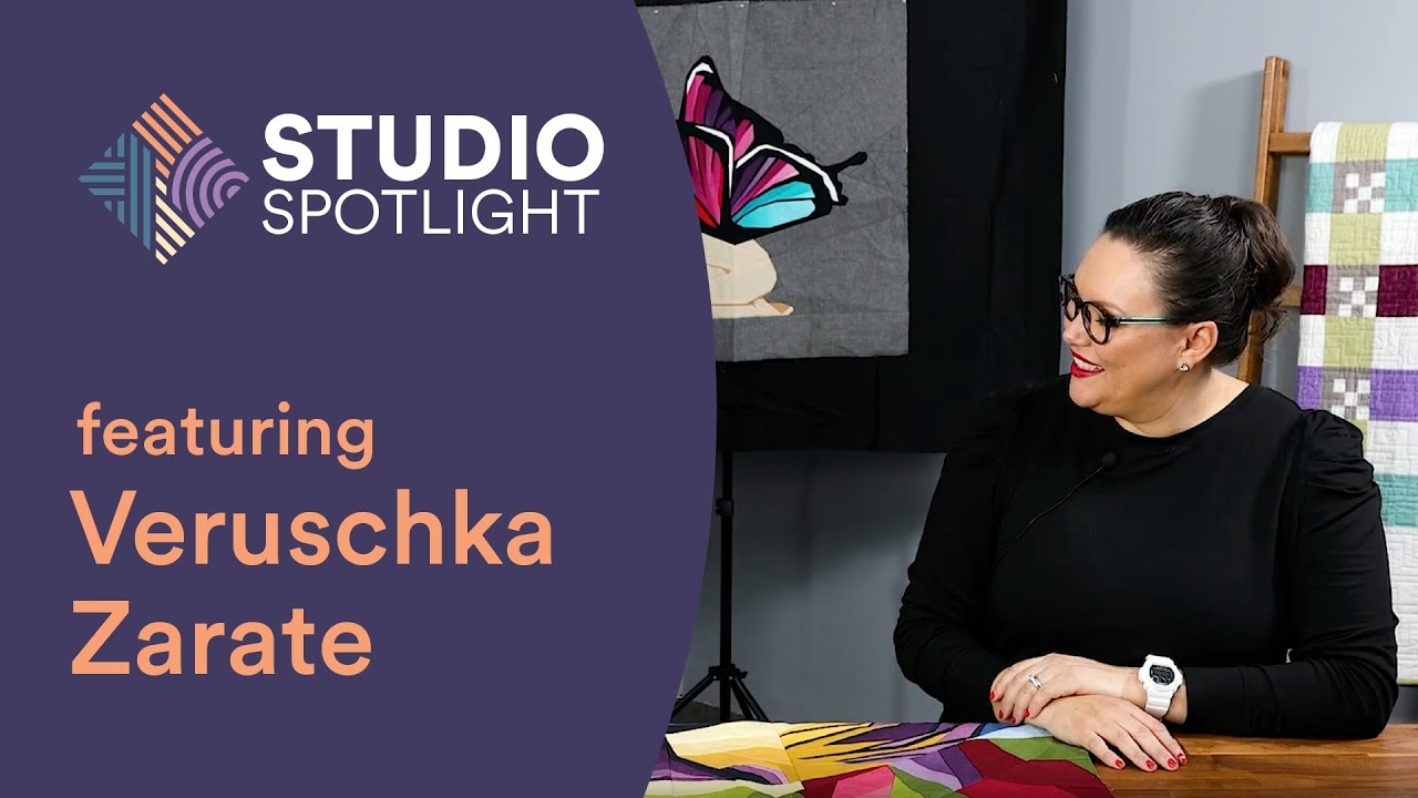 Creative Quilting Expression featuring Veruschka Zarate - YouTube