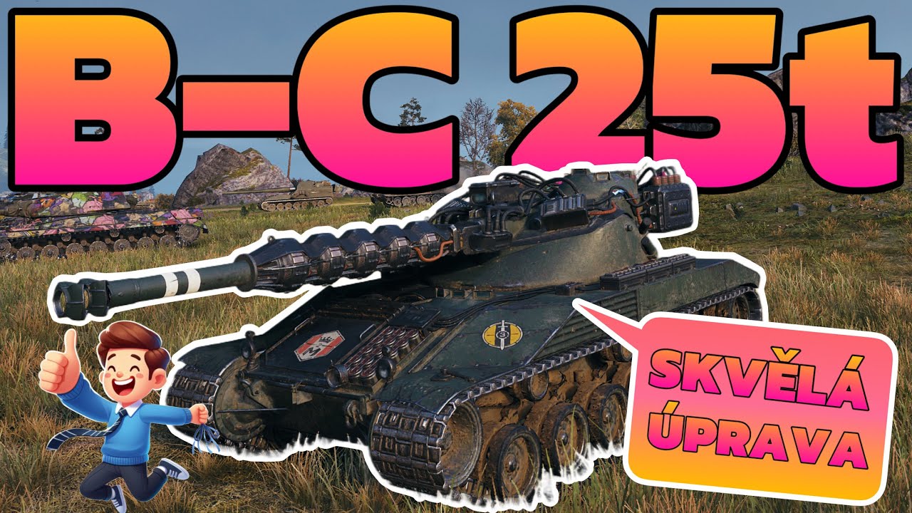 World of Tanks/ Komentovaný replay/ B-C 25t - YouTube