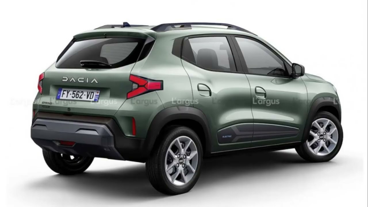 Dacia Spring facelift, primele imagini! Cum va arăta noul model - YouTube