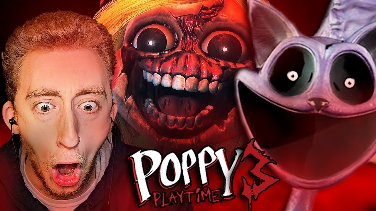 Poppy Playtime: Chapter 3... FULL GAME AT LOWEST SETTINGS LOL - YouTube