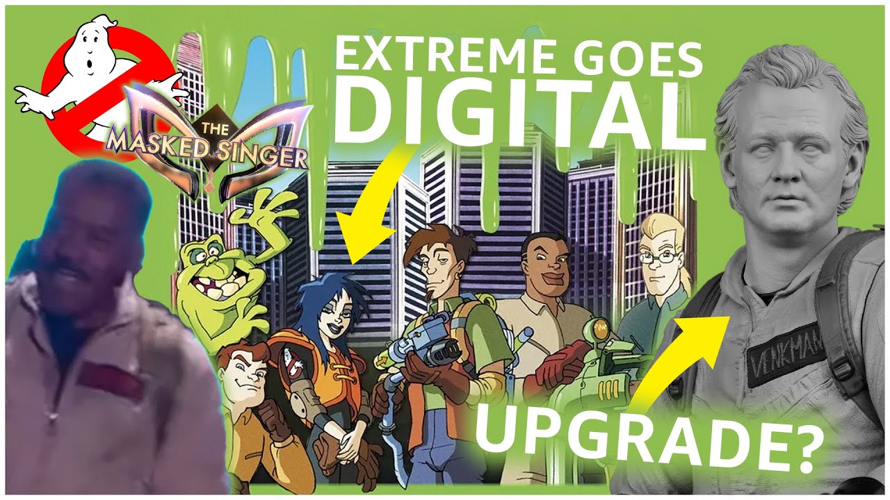 Extreme Ghostbusters goes digital, Masked Singer Ghostbusters Night ...