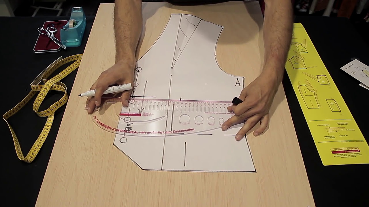 como hacer patrones de costura de forma fácil, sin clases - YouTube