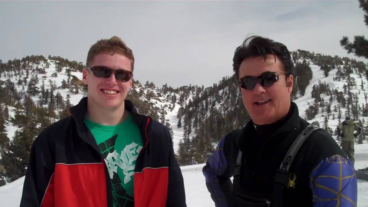 Mike Ballantyne & Daniel Pendley At Baldy in Southern California Skiing ...