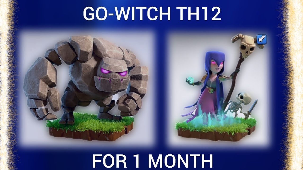 I Used The Go-Witch Attack for 1 Month as a TH12... (Clash of Clans ...