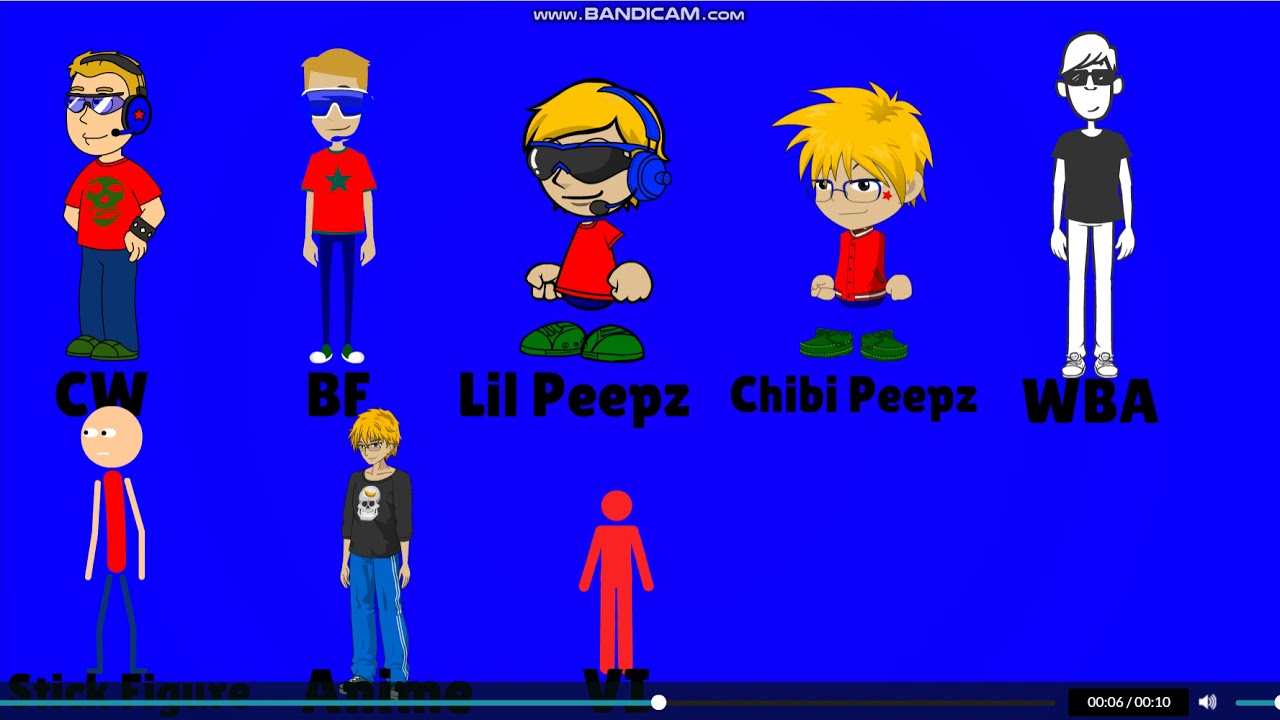 Me in All GoAnimate/Vyond Themes - YouTube