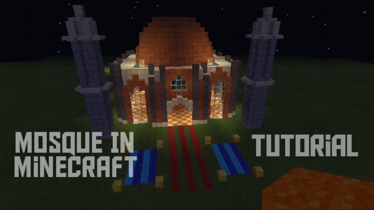 HOW TO MAKE A MOSQUE IN MINECRAFT// STEP BY STEP// MINECRAFT MOSQUE ...