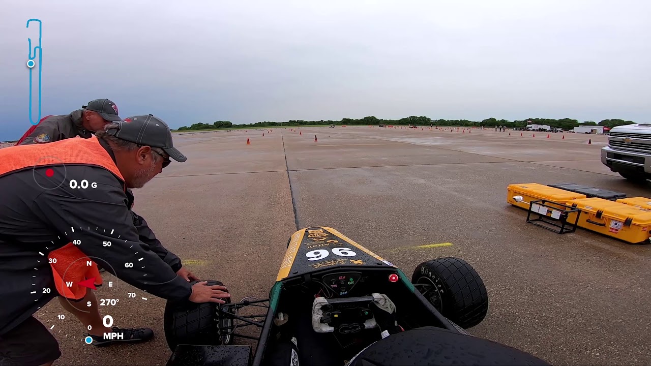 Wayne State FSAE - Warrior Racing Lincoln 2019 Acceleration - YouTube