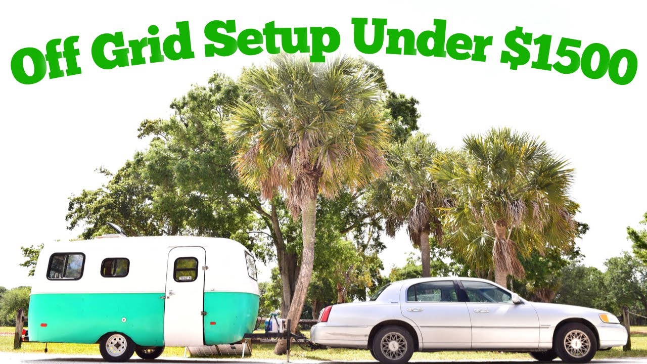 Full Time Scamp Trailer | Basic (Off-Grid) Camper / Van Conversion ...