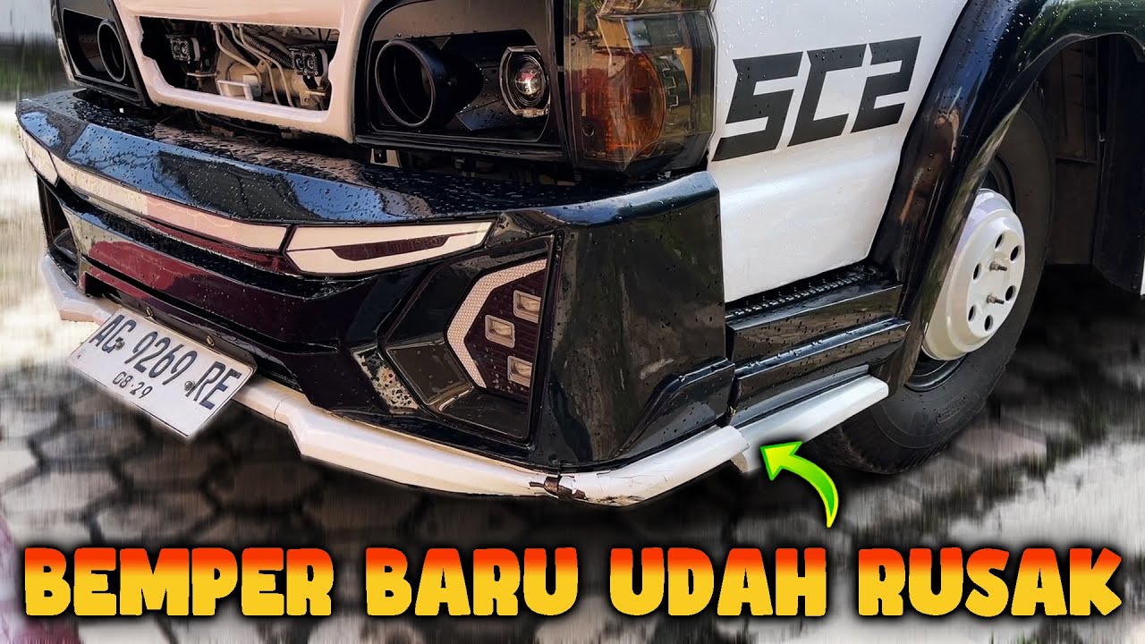 TRUK DI PASANG VARIASI GAK PERNAH AWET‼️BEMPER JB5 BARU UDAH GASRUK ...