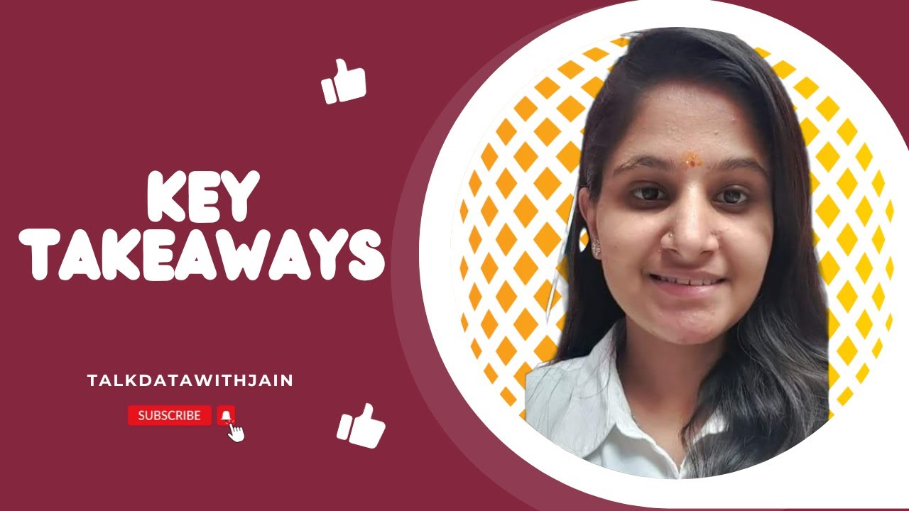 "Session Highlights: Key Takeaways" @codebasics mega event #data # ...