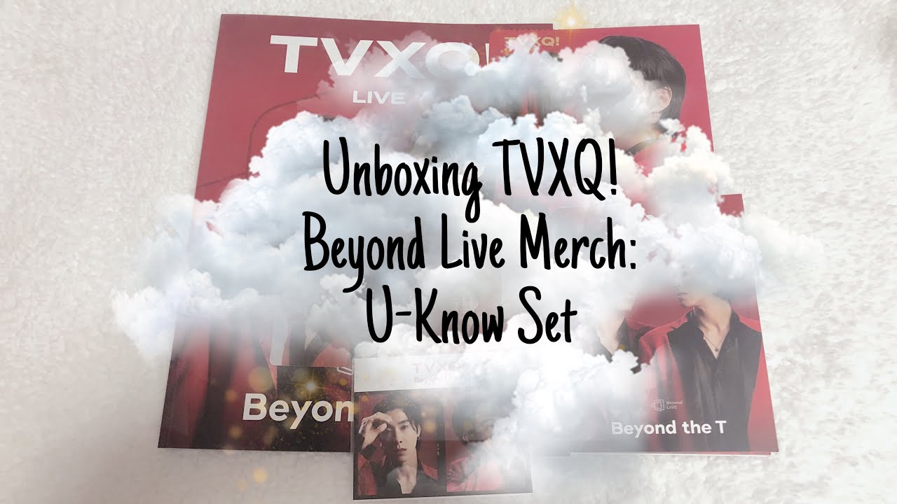 📦Unboxing TVXQ! Beyond Live Merch: U-Know Set - YouTube