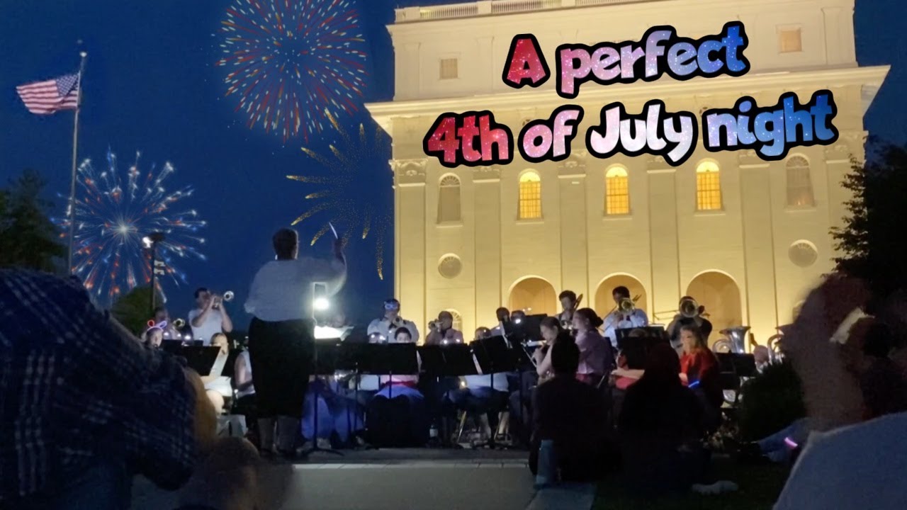 4th of July community concert & fireworks! - YouTube