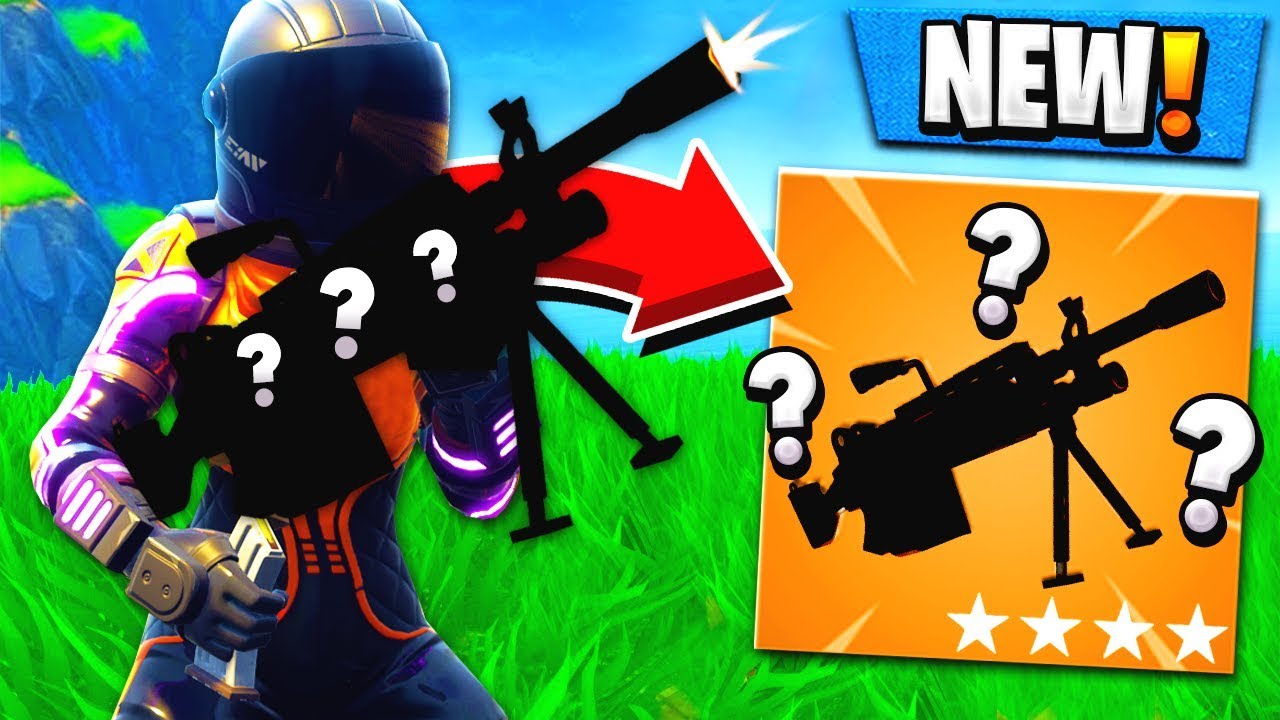*NEW* MYSTERY LMG UPDATE! Fortnite: Battle Royale Gameplay - YouTube