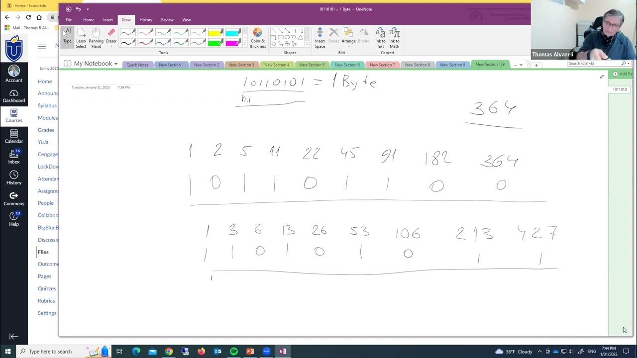 Easiest method converting decimal numbers to binary and binary to decimal - YouTube