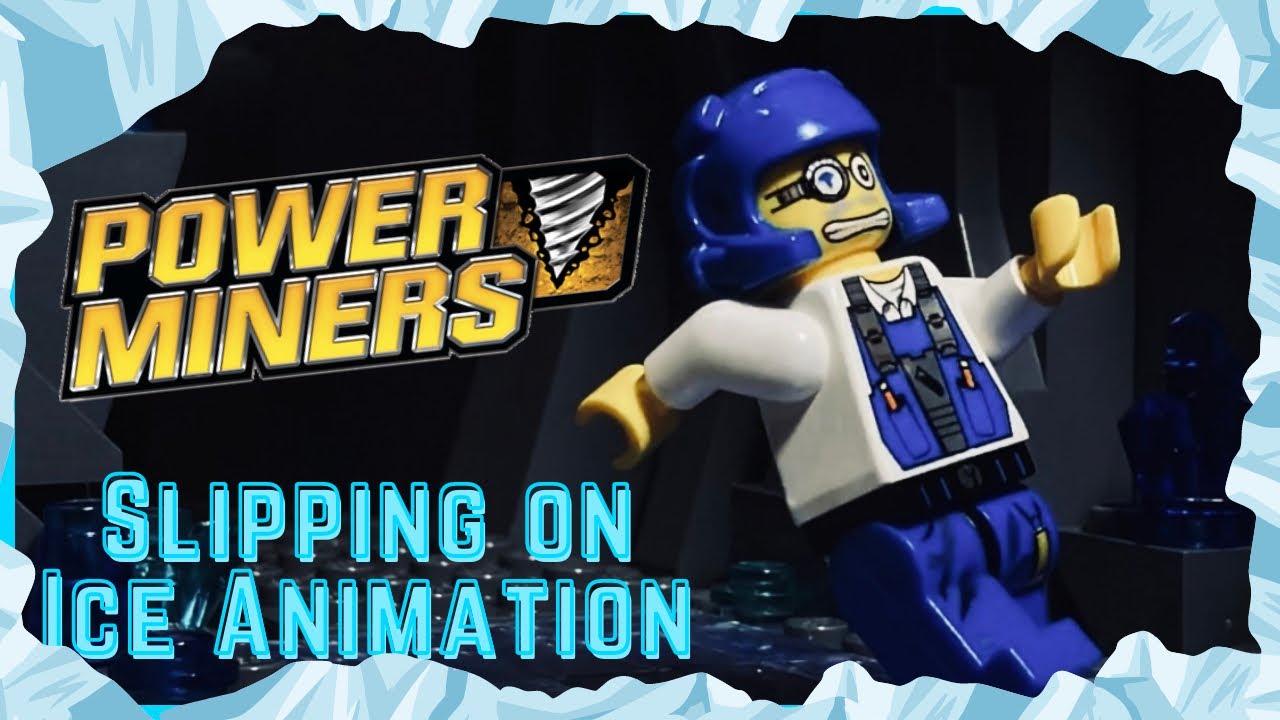 Slipping on Ice | LEGO Power Miners Animation - YouTube