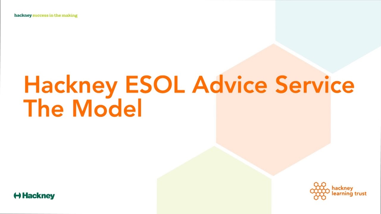 ESOL Advice Service - The Model - YouTube