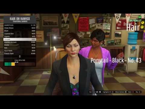 GTA 5 Online PS4 - Female Fashion - Amanda DeSanta