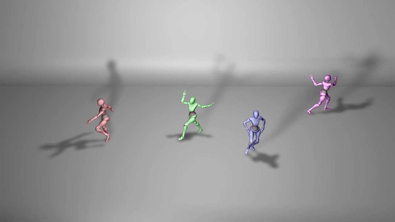 Dance Test Render from Cinema 4D - YouTube