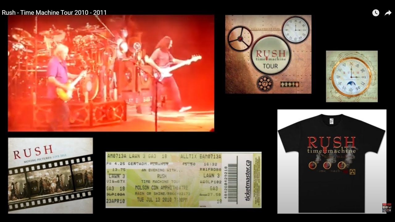 Rush - Time Machine Tour 2010 - 2011 - YouTube