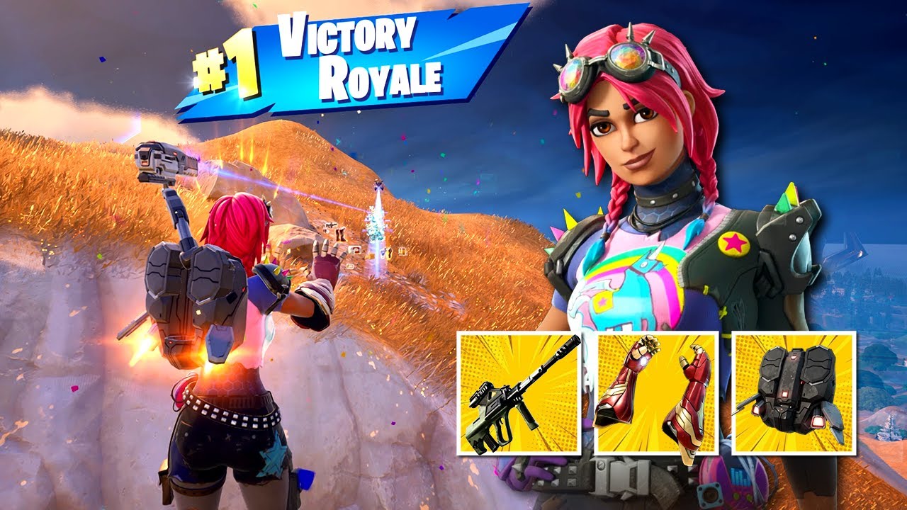 Fortnite Brite Raider Skin Gameplay Wins | Zero Build Gameplay Wins ...