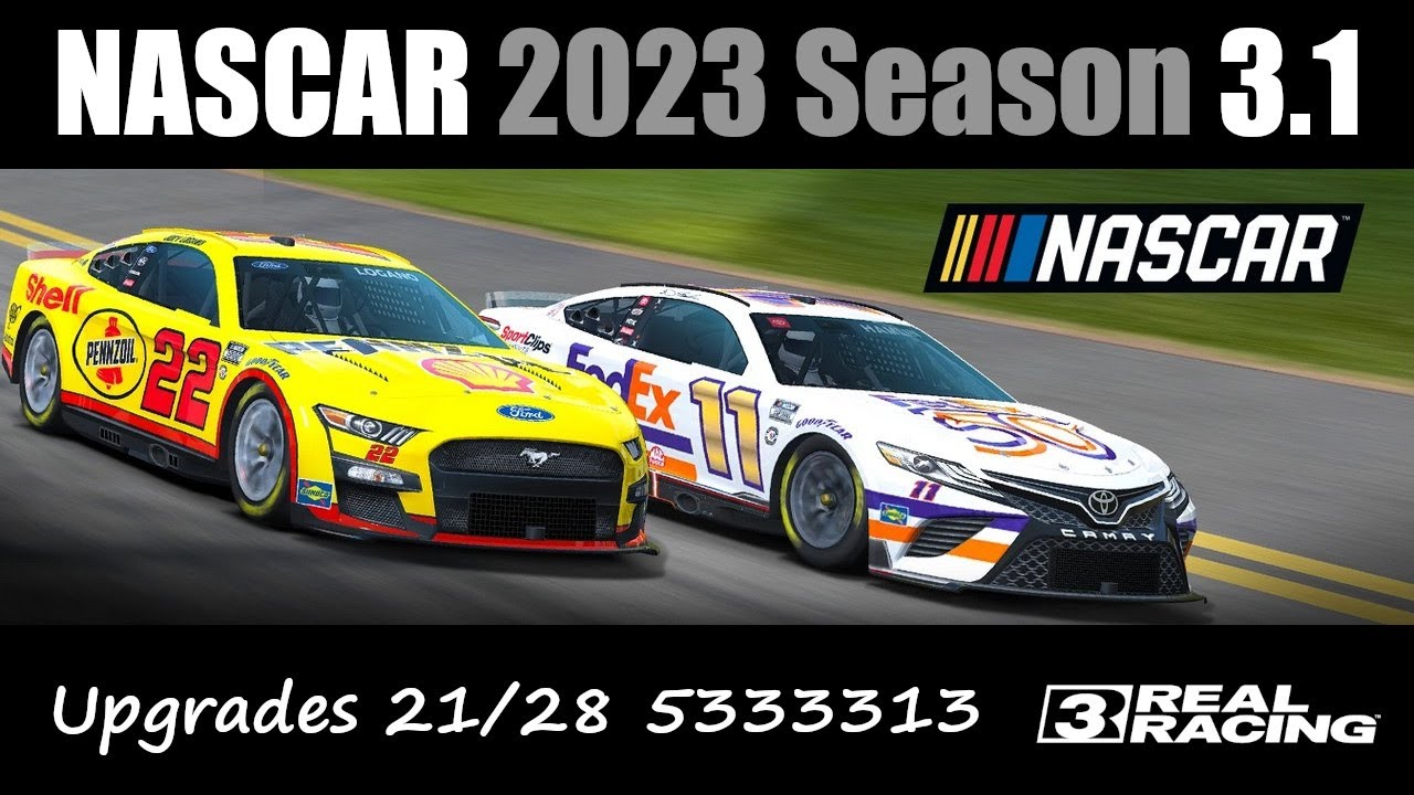 Real Racing 3 · Nascar 2023 Season · Tier 3.1 · Autocross · Laguna Seca ...