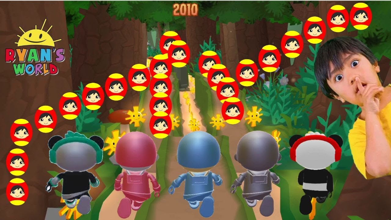 Tag with Ryan's World Island Adventure - Combo Panda 🆚 Spy Robo 🆚 ...