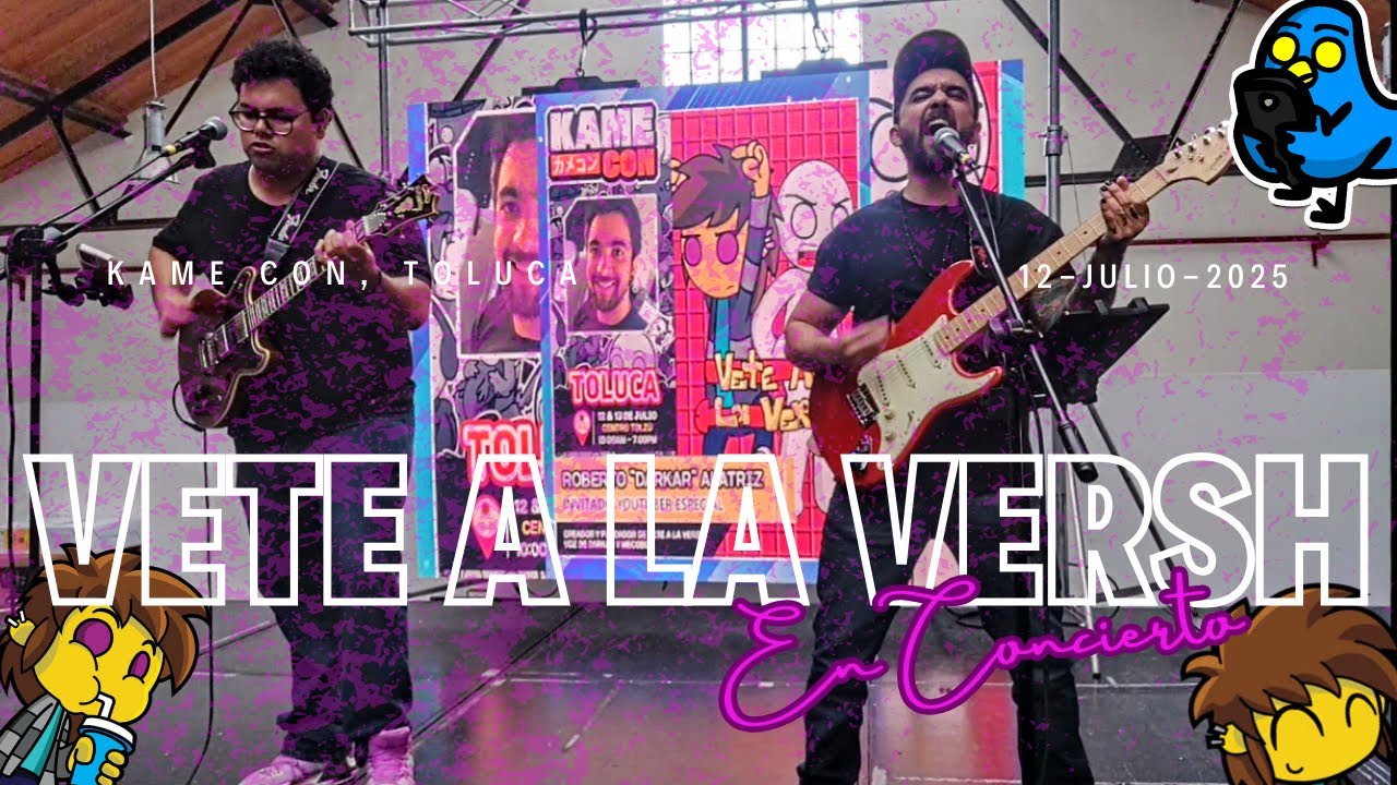 Concierto de Vete a la versh 🤪| Kame con Toluca primera edición - YouTube