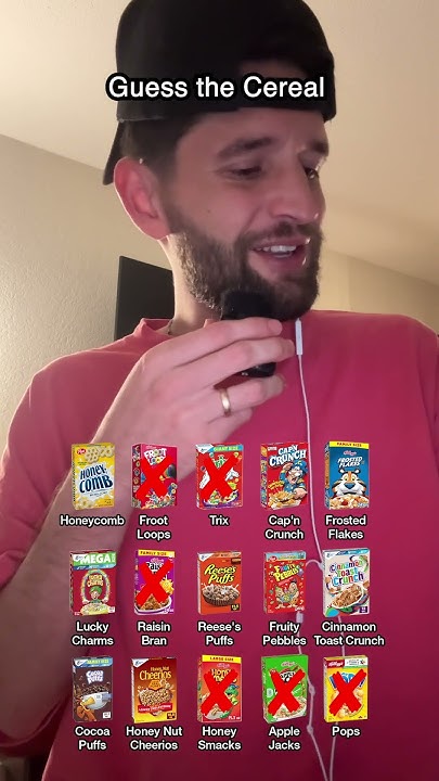Bread Basket Guess the Cereal 🥣 - YouTube