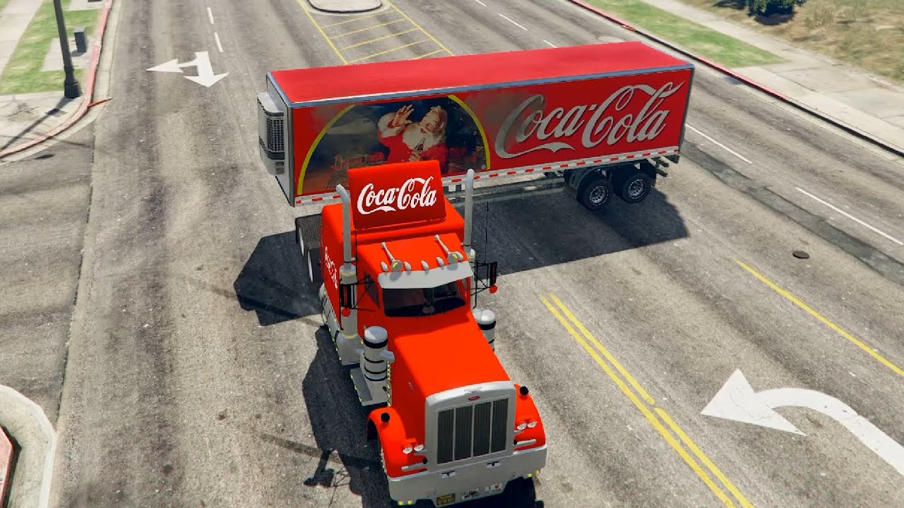 Coca Cola Truck Beta - GTA V _REVIEW - YouTube