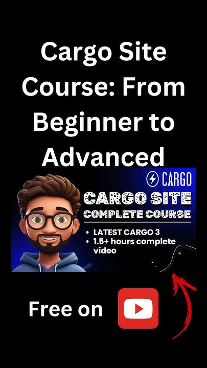 Cargo Site Complete Course 2025 | Cargo 3 | Cargo collective Tutorial ...