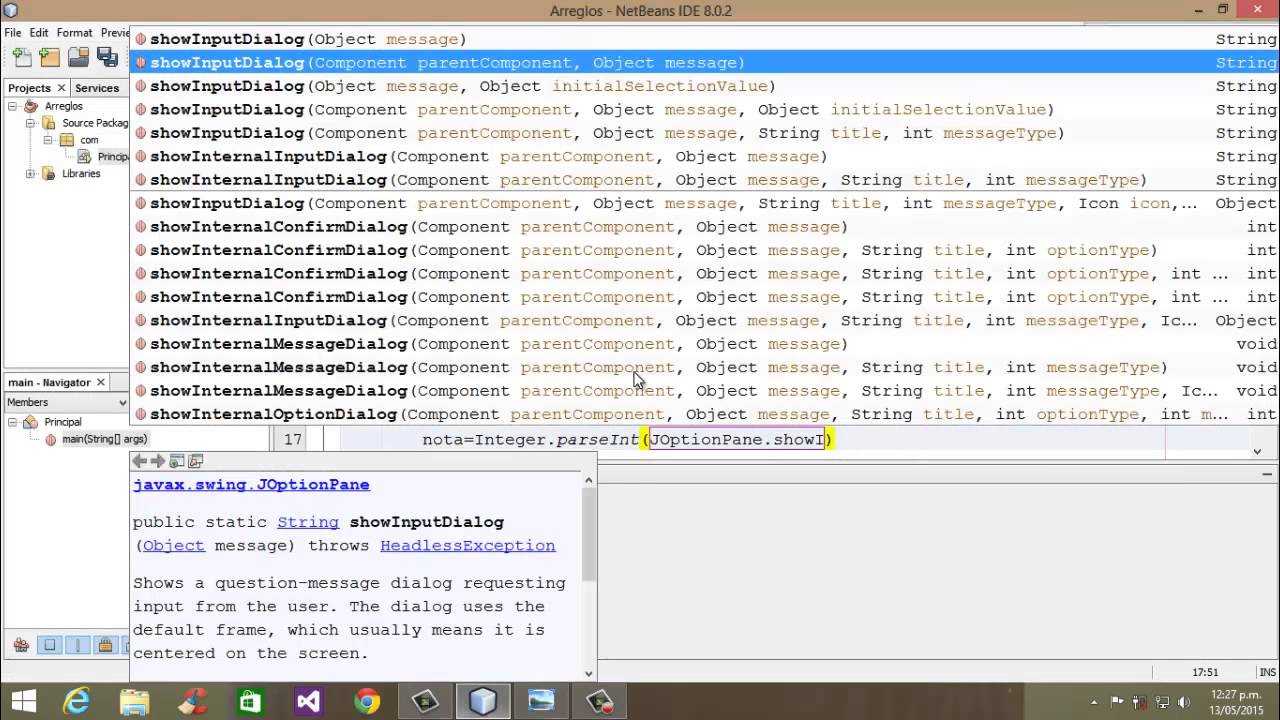 Tutorial Java Netbeans 11 Arreglos Unidimensionales Youtube