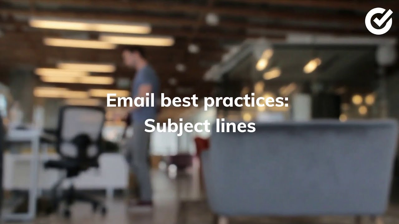 Email Best Practices: Subject Lines - YouTube