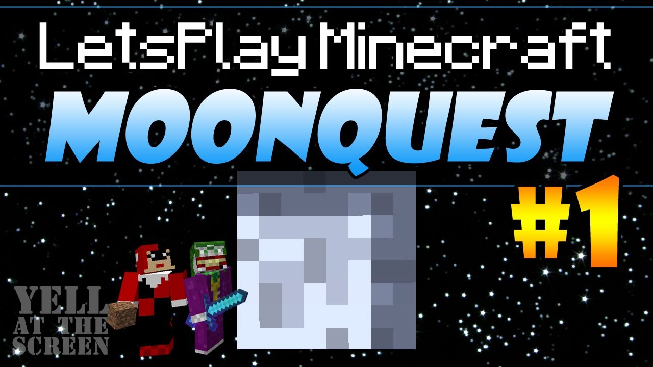 Let's Play Minecraft MoonQuest #1 - Hero of the Village - YouTube