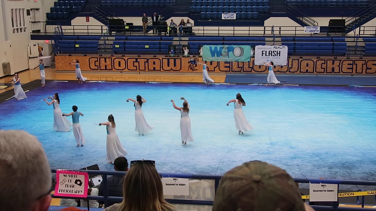 SHS Winter Guard 2020: Contest 2 (Choctaw, OK) - YouTube