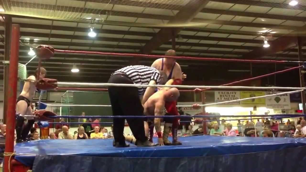 NFW No Limits Championship match Andrew Hunter vs Rowdy Red vs Viper vs ...